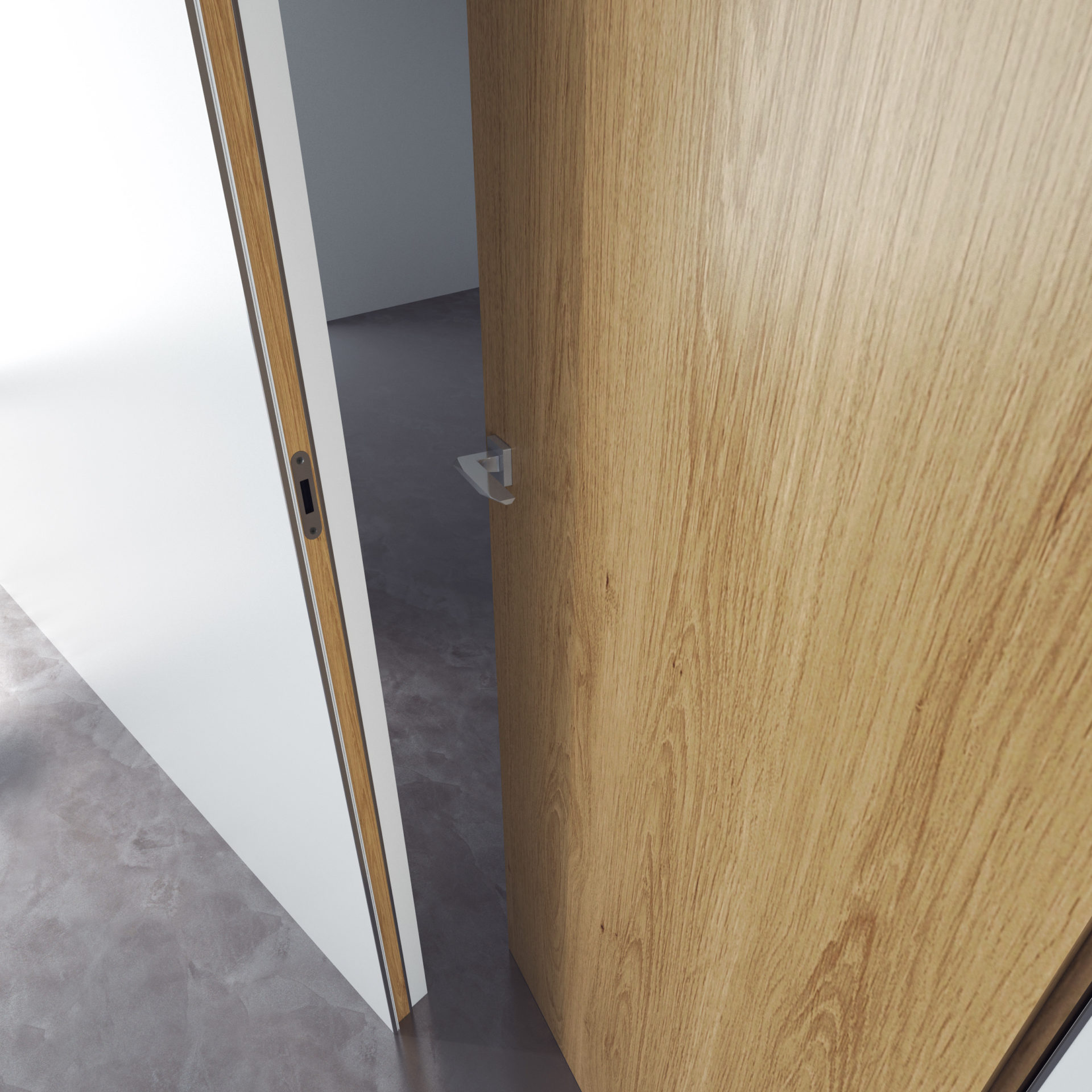 Peidetud raamiga uks Sara Block SB - Prome